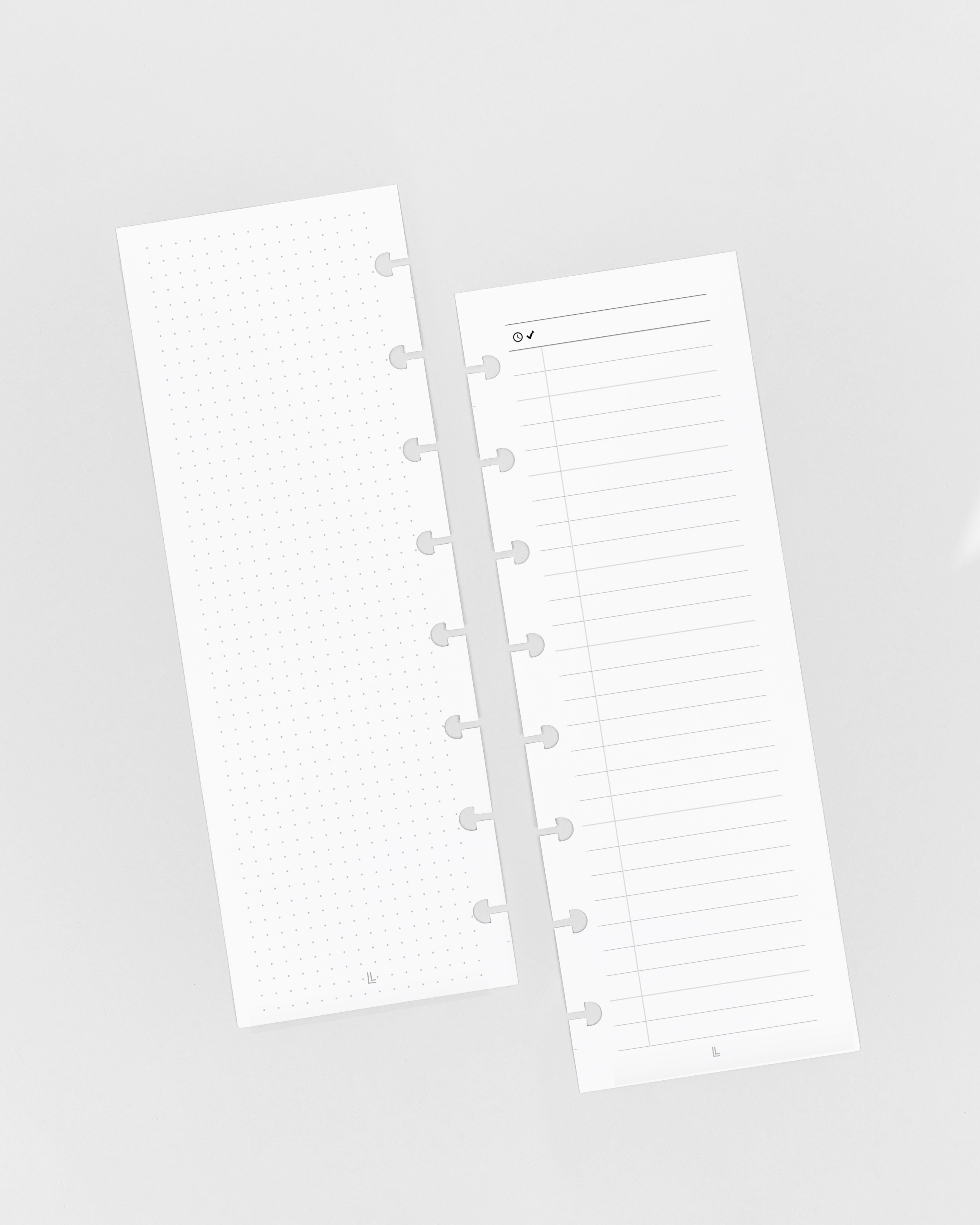 Half Letter Discbound | Half Page Vertical Note Taking Inserts – The ...