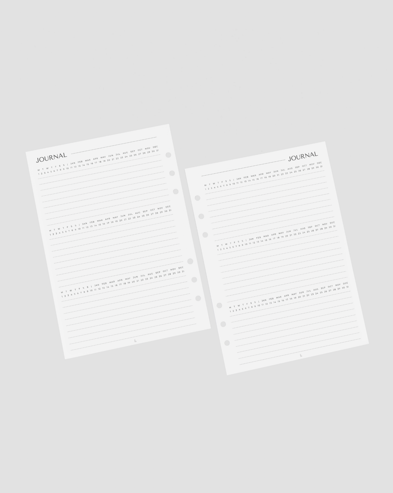 A5 Ring Bound | Daily Journaling Inserts – The Collected Planner